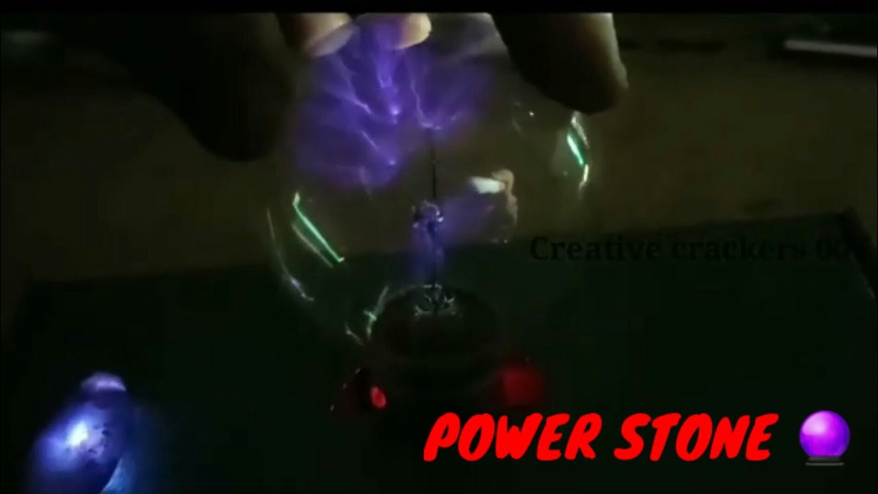 how to make plasma bulb/plasma ball at home ||plasma globe|| Marvel ...