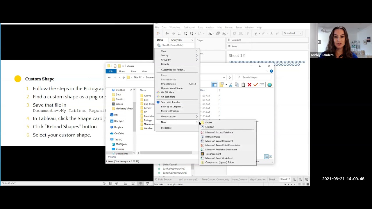 How to Add Custom Shapes in Tableau - YouTube