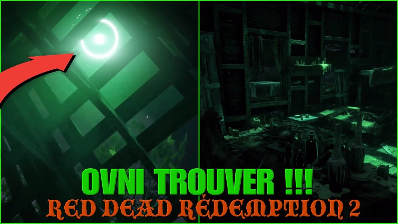 [RDR2] OVNI TROUVER EASTER EGG MYSTÈRE GTA5 !!! 😱🛸 - YouTube