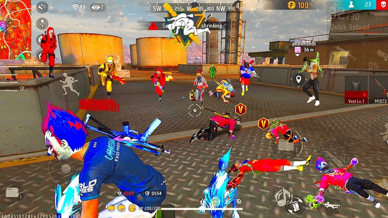 23 kills 💪AWM +UMP 90% Headshot Rate⚡| Solo Vs Squad 🪂 Full Gameplay ...