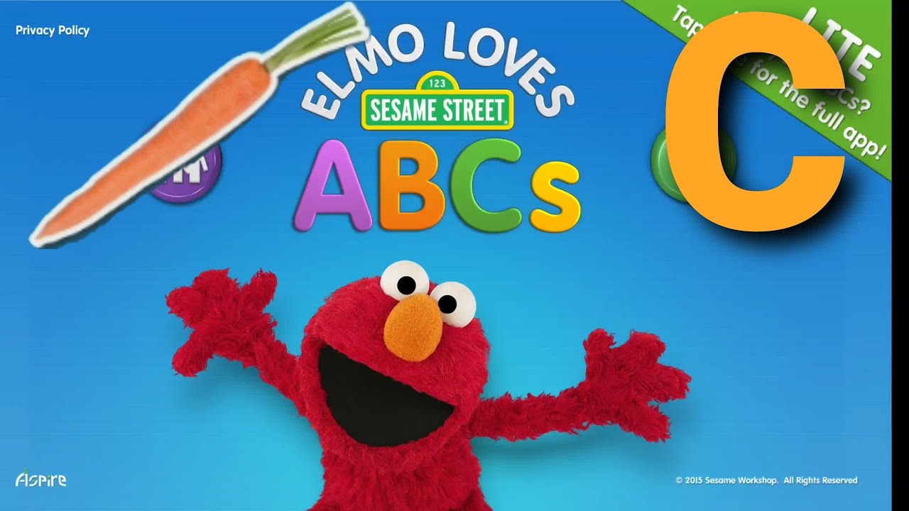 Sesame Street | Elmo's ABC's | Letter C | Gameplay - YouTube