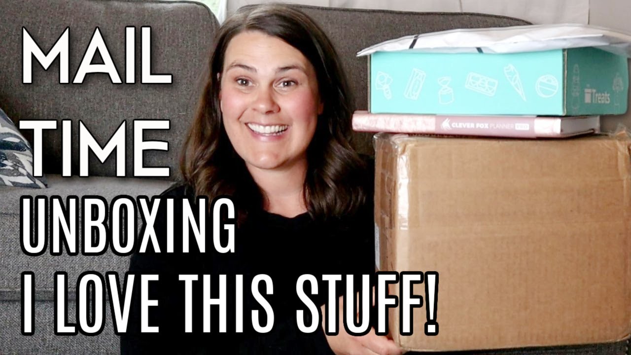 Mail Time!! UNBOXING & Sharing Products I LOVE - YouTube