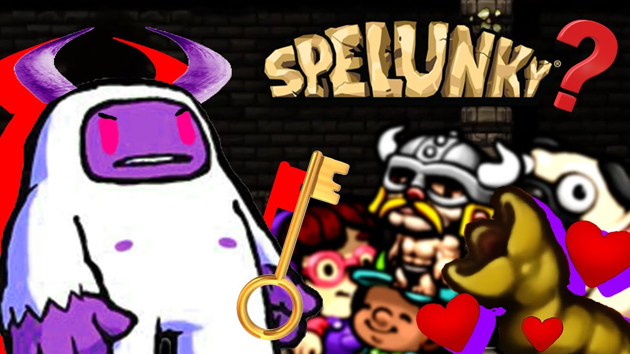 The Key Snatcher, and Other Spelunky Characters - YouTube