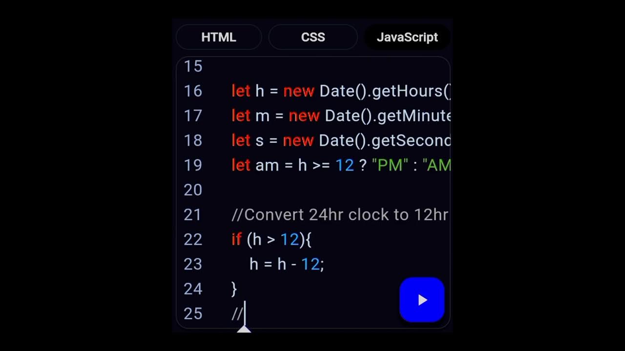 HOW TO CREATE DIGITAL CLOCK USING HTML CSS JAVASCRIPT. FRONT-END-DEVELOPMENT. - YouTube