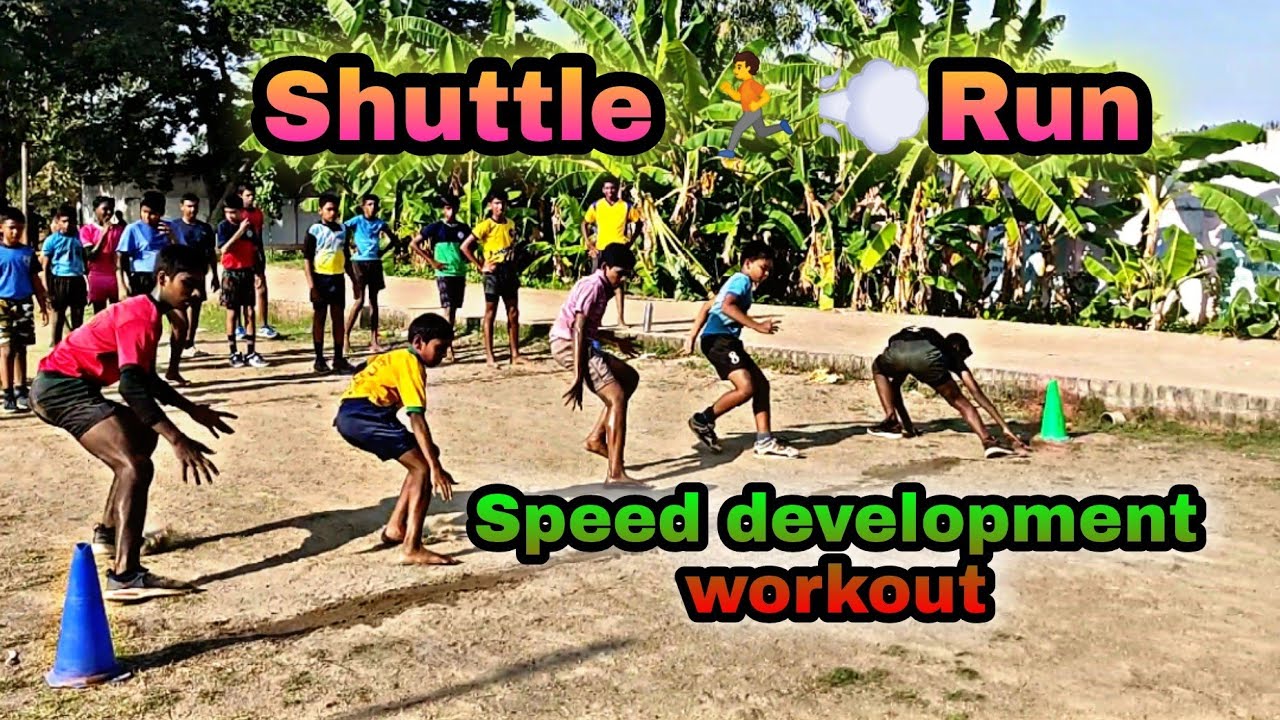 Shuttle Run|Speed development workout🏋🚴💪|Sports academy - YouTube