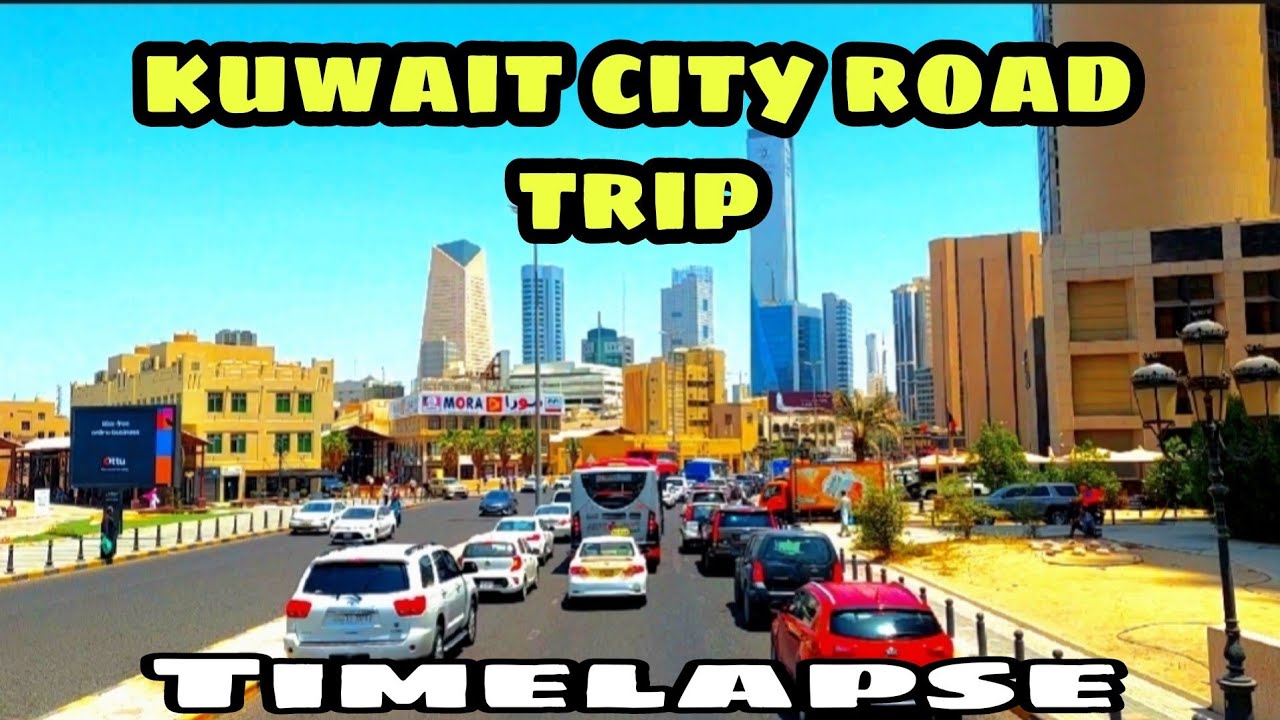 KUWAIT CITY ROAD TRIP | KUWAIT ROAD | TIMELAPSE | Domz Santos - YouTube