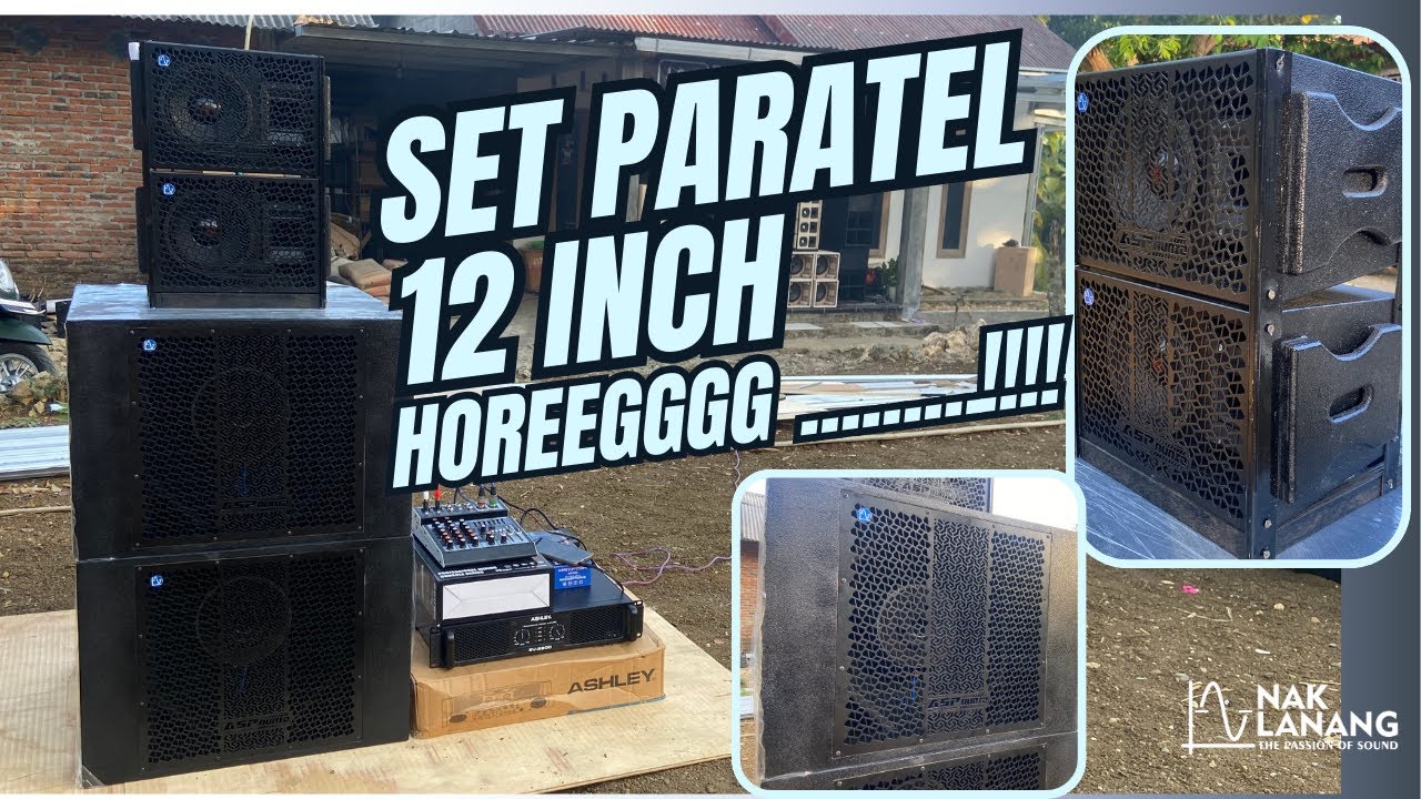 RITUAL SEBELUM KIRIM, CEKSOUND PAKET SET 12 INCH ASHLEY BOX PARATEL ...