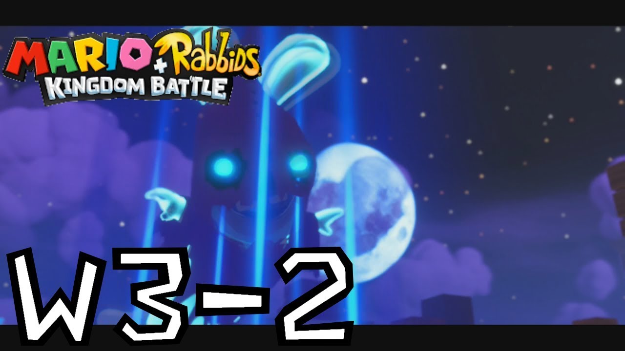 Mario + Rabbids Kingdom Battle | World 3-2 Spooky Trails: Peek-a-Boo ...