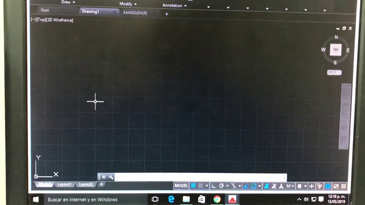 Como usar y llamar al comando LINE en autoCAD - YouTube