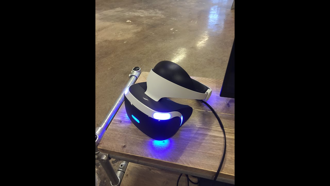 Test du Casque VR de Playstation & Sony pour PS4 - YouTube