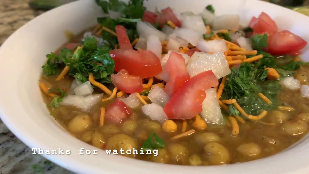 vatana white peas chaat - YouTube