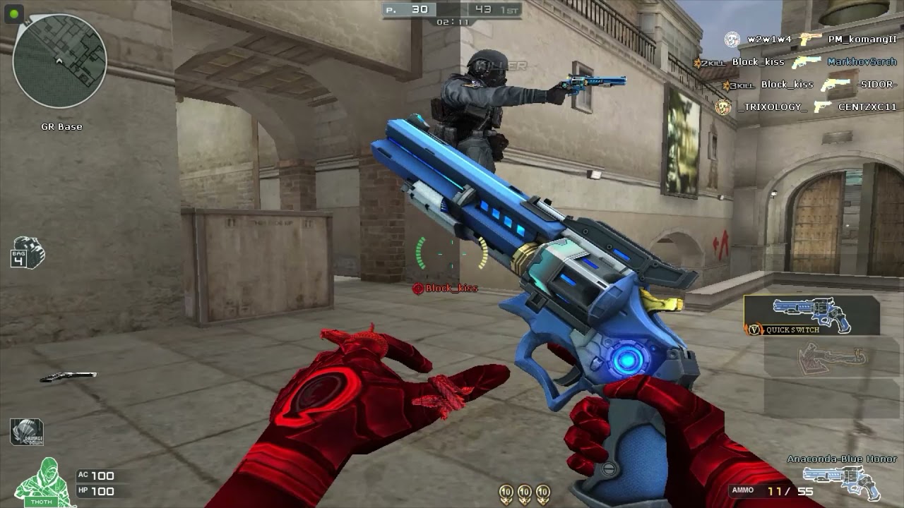 Crossfire PH MarkhovScrch Anaconda & Spaz Blue honor - YouTube