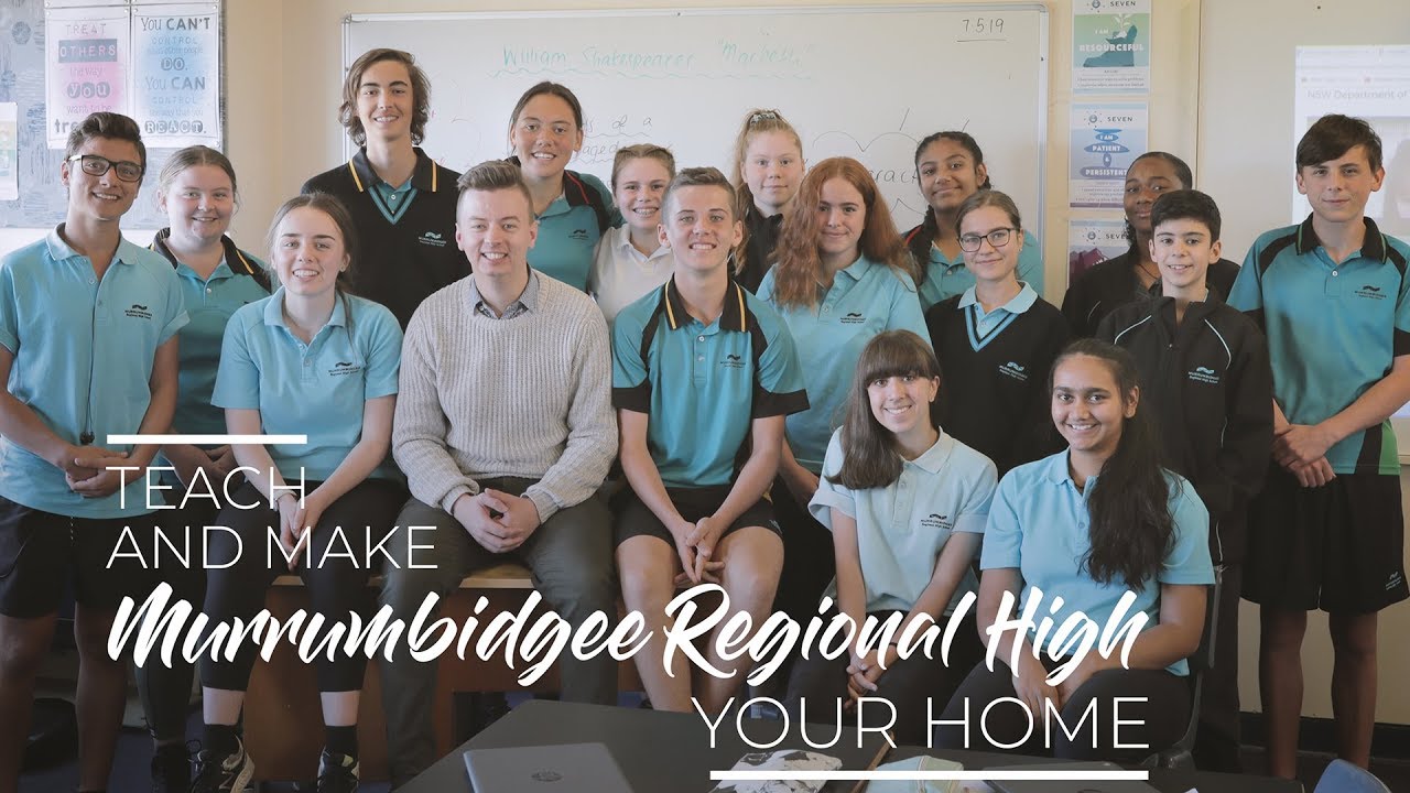 Teach and make Murrumbidgee your home! - YouTube