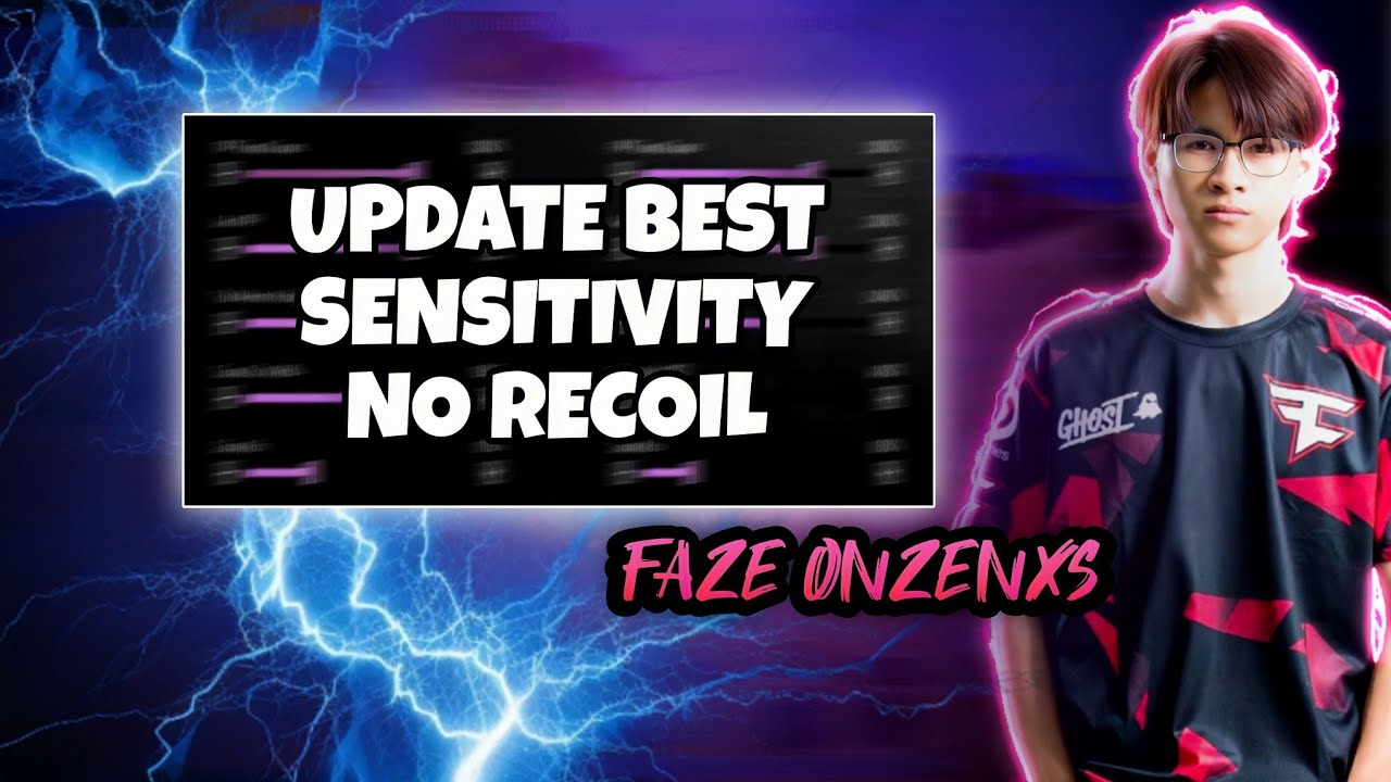 UPDATE SENSITIVITY TERBARU FAZE ONZENXS ZERO RECOIL PRO SENSITIVITY ...