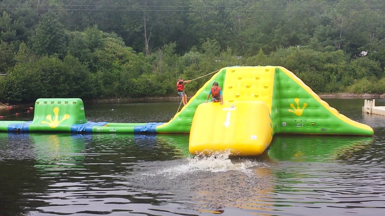 having fun at a waterpark - YouTube