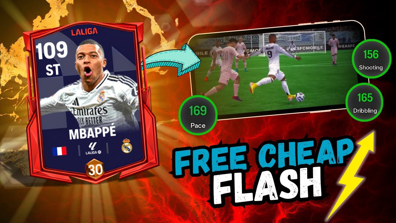 CRACKED☠️🔥 Potm MBAPPE Fc Mobile Review🥵 | 106 Potm MBAPPE Fc Mobile ...