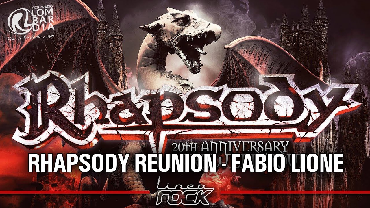 RHAPSODY REUNION - Fabio Lione @Linea Rock 2017 - YouTube
