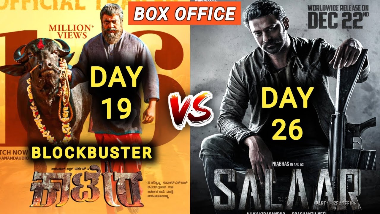 Salaar Box Office Collection | Kaatera Box Office Collection | Katera ...