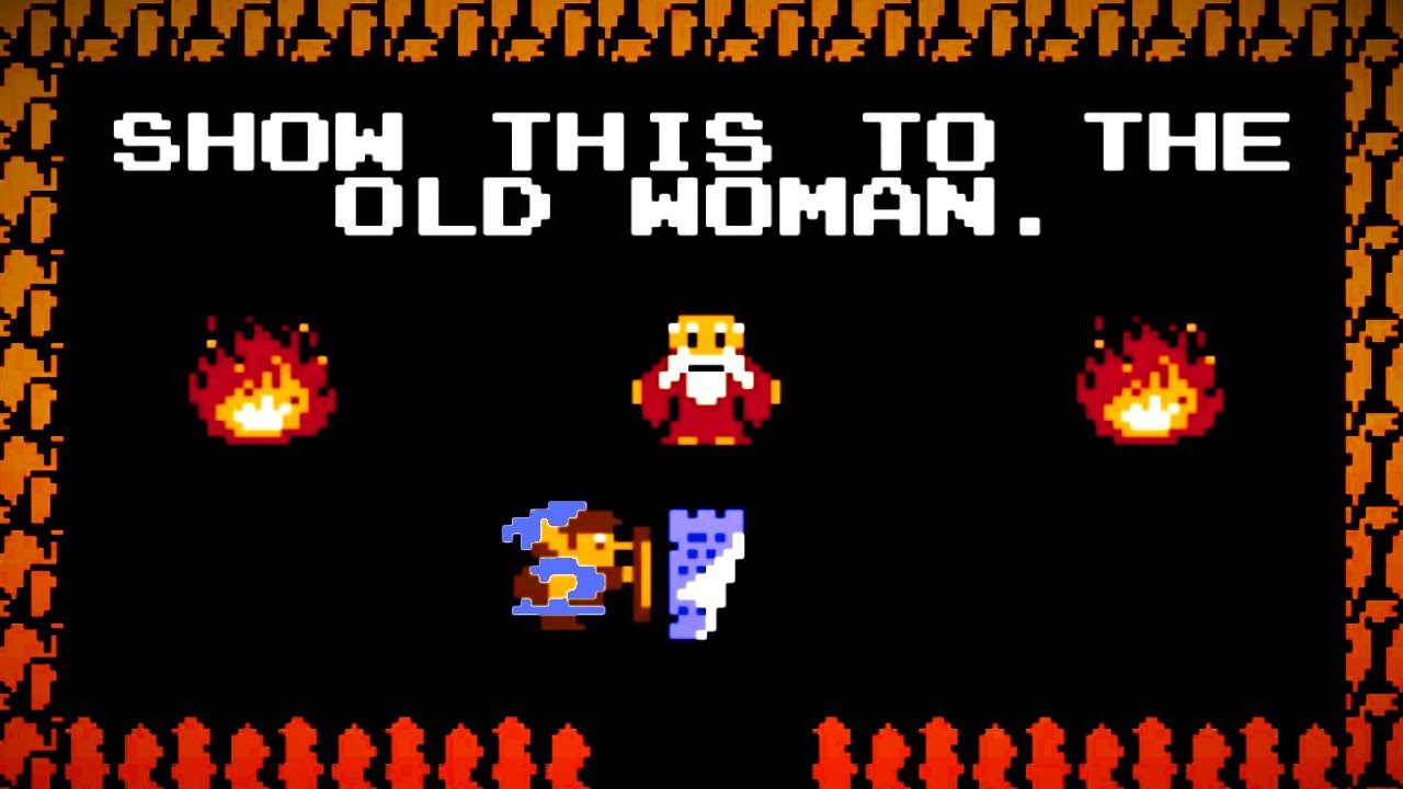 How To Get The LETTER in Legend of Zelda (NES) - YouTube