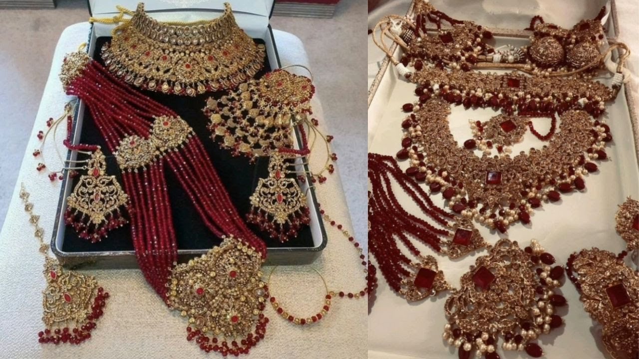 Bridle golden set jewellery design / New jewellery design 2023 / Latest ...