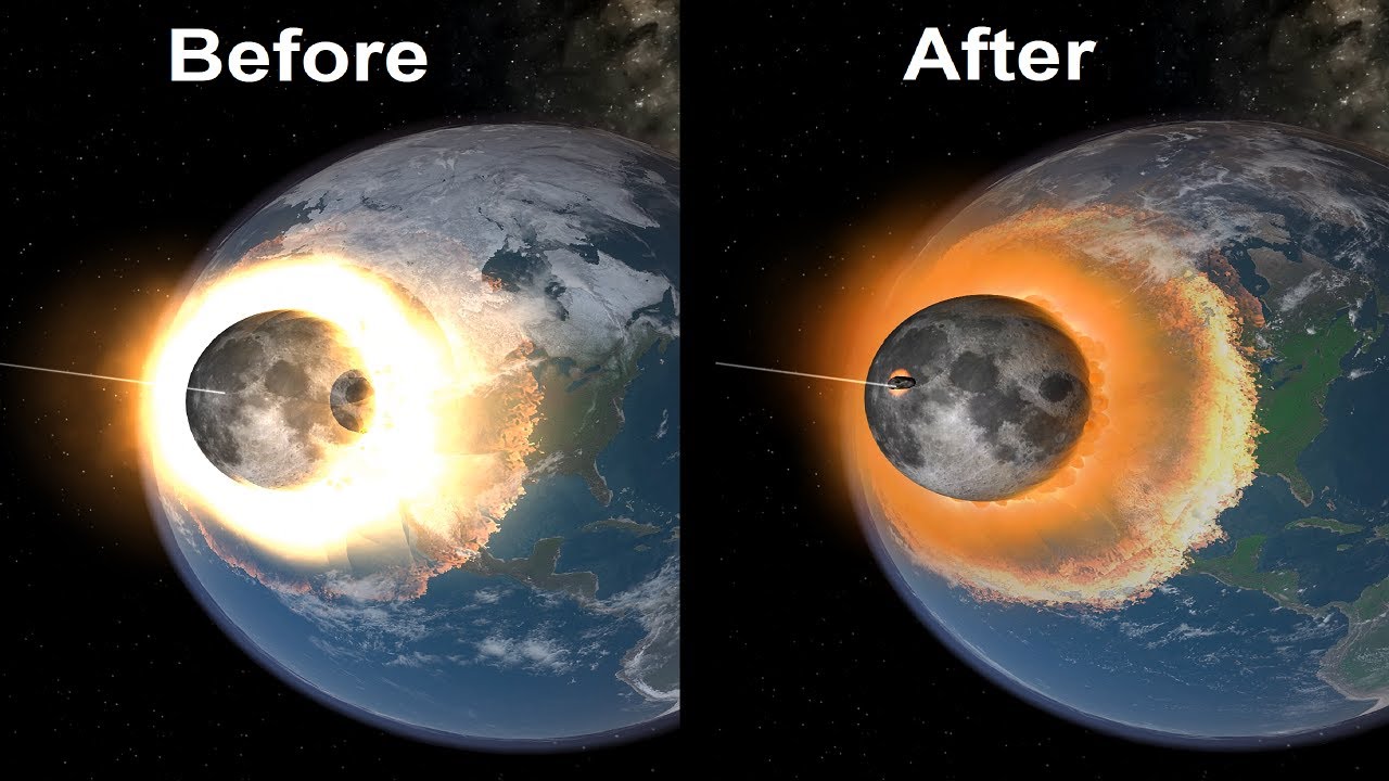 New Collision Visuals Comparison - Universe Sandbox - YouTube
