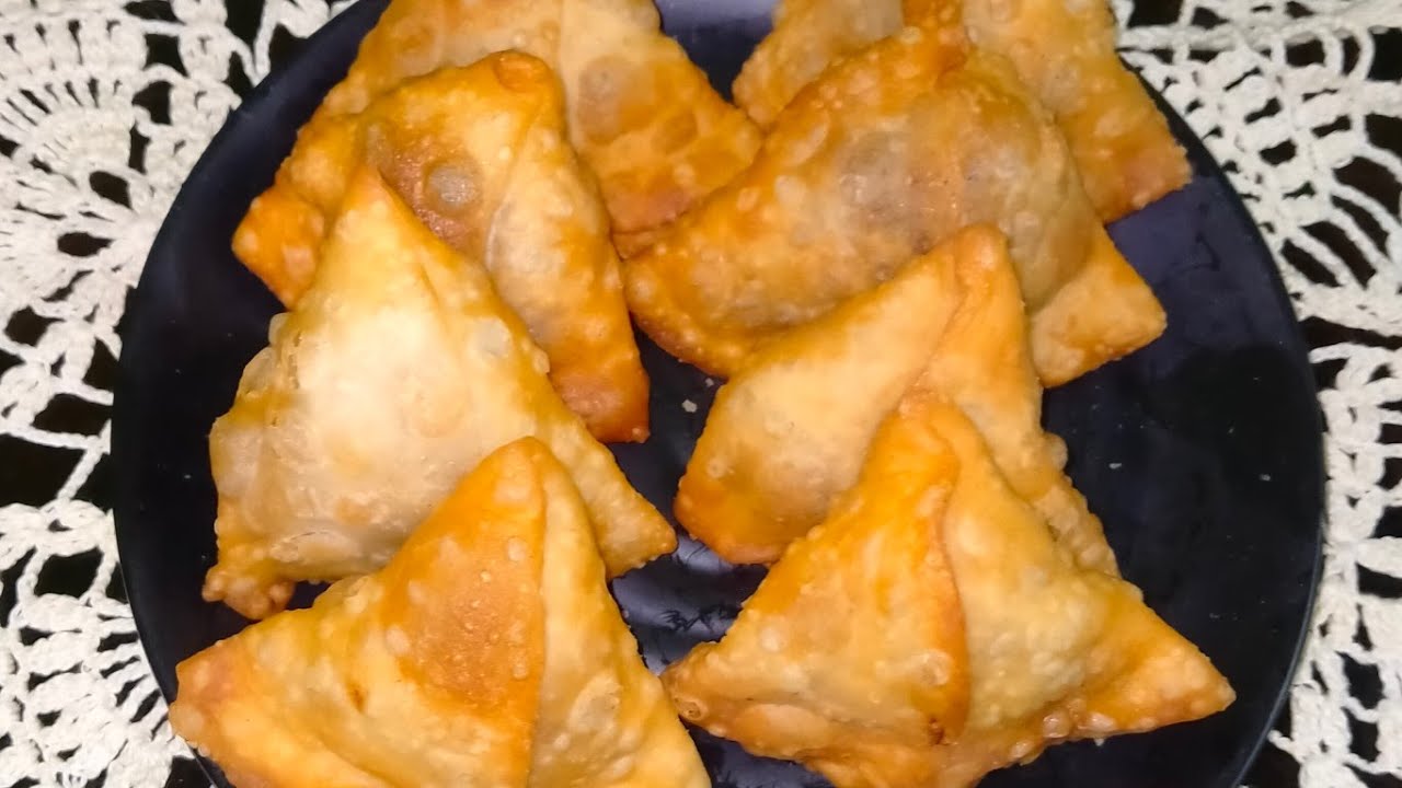 Mushroom samosa | mushroom mini samosa recipe - YouTube