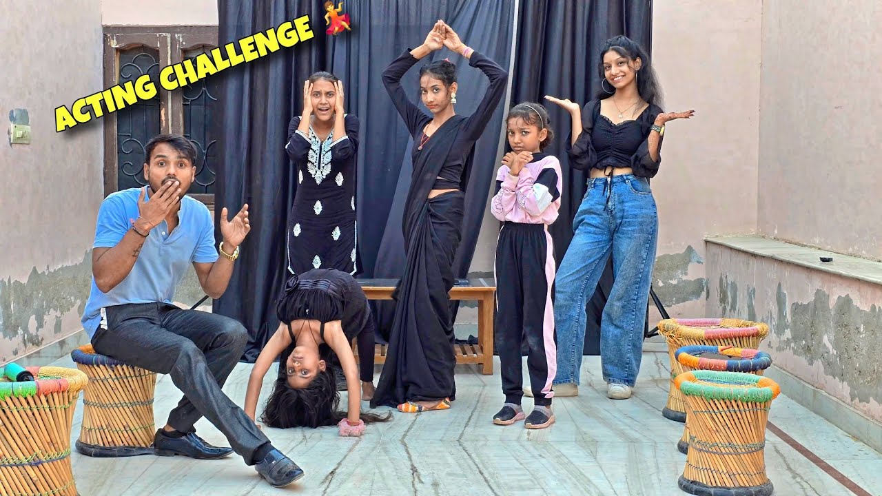 Acting Challenge 💃 कोन बनेगा bollywood Star | 1st Round Competition - YouTube