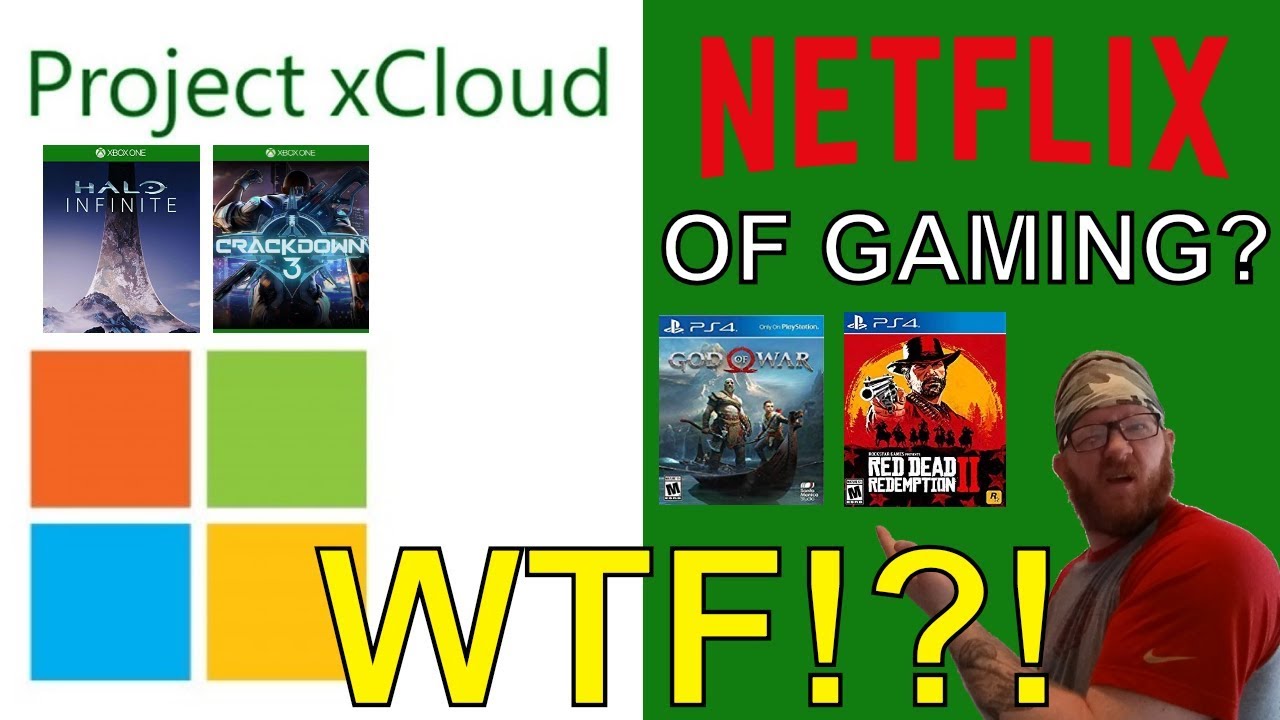 Microsoft Project XCloud is the Netflix for games - YouTube