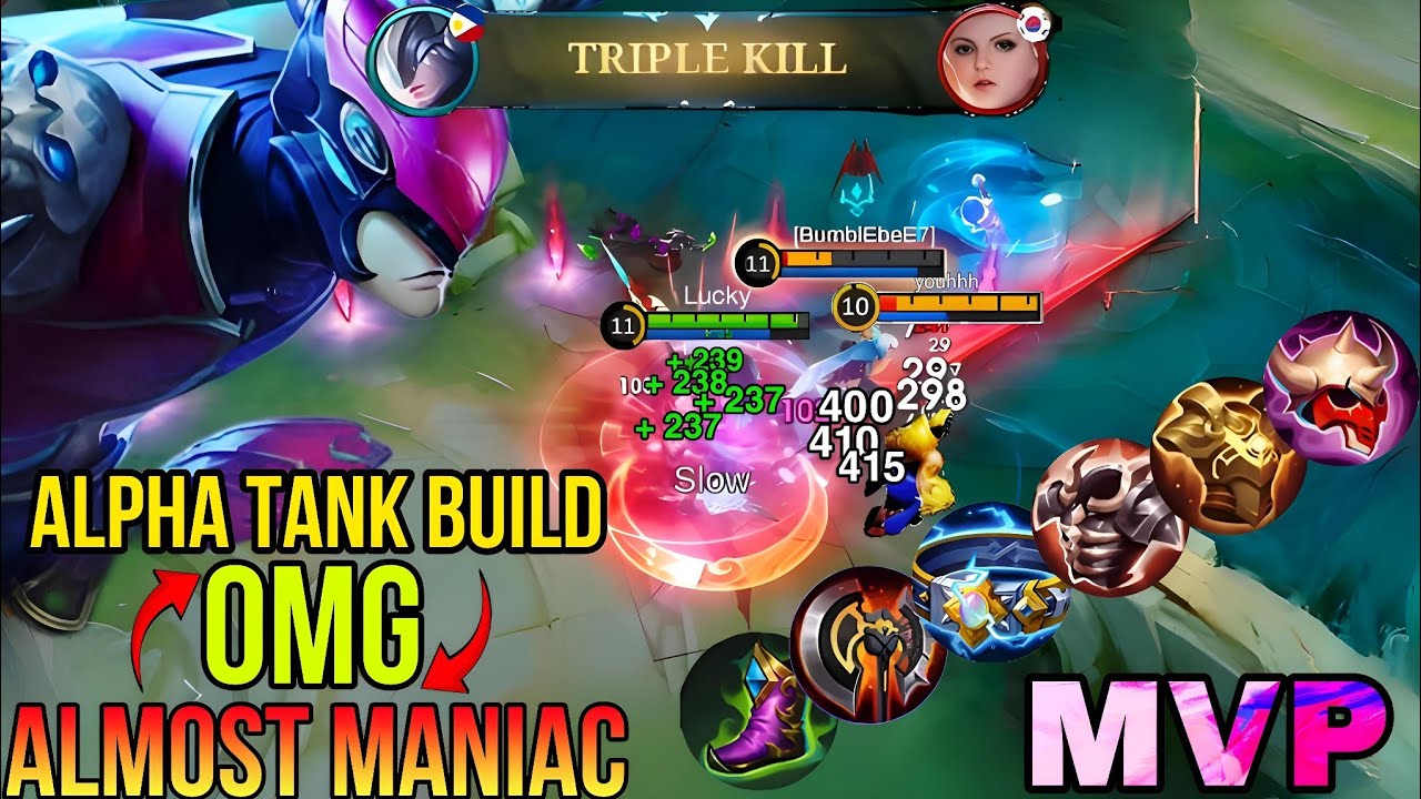 GLOBAL ALPHA ABUSE THIS TANK BUILD AND EMBLEM 2024 ! ALPHA GAMEPLAY ...