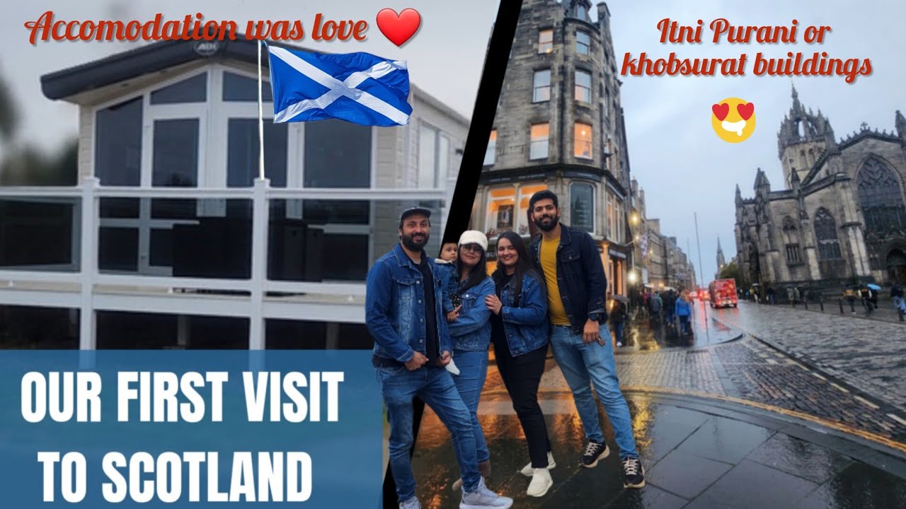 Day 1 of our first visit to Edinburgh scotland | loved the tiny house ...
