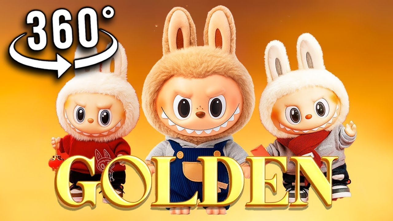 360° VR GOLDEN x LABUBU (Official Version) - YouTube