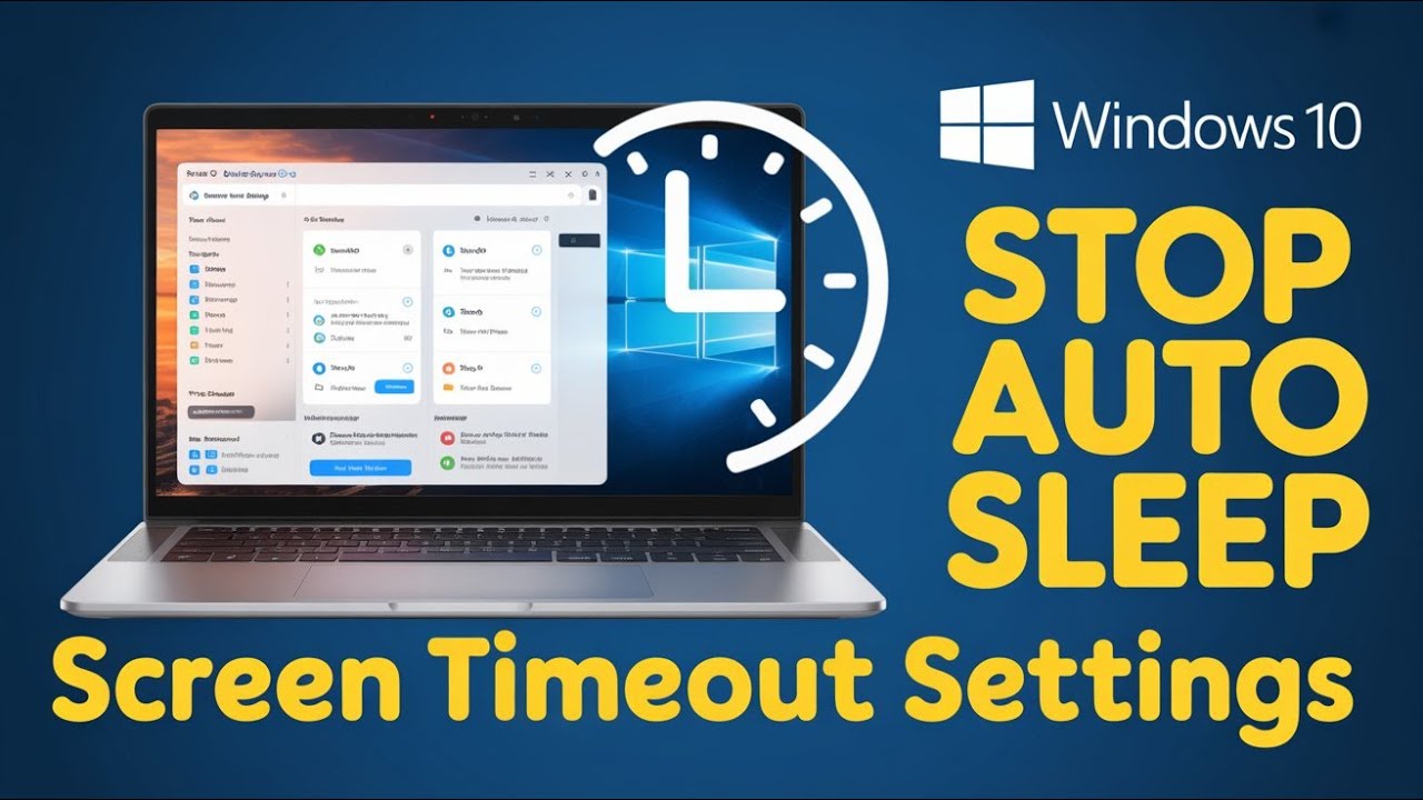 How To Change Screen Timeout In Windows 10 (Step By Step) - YouTube