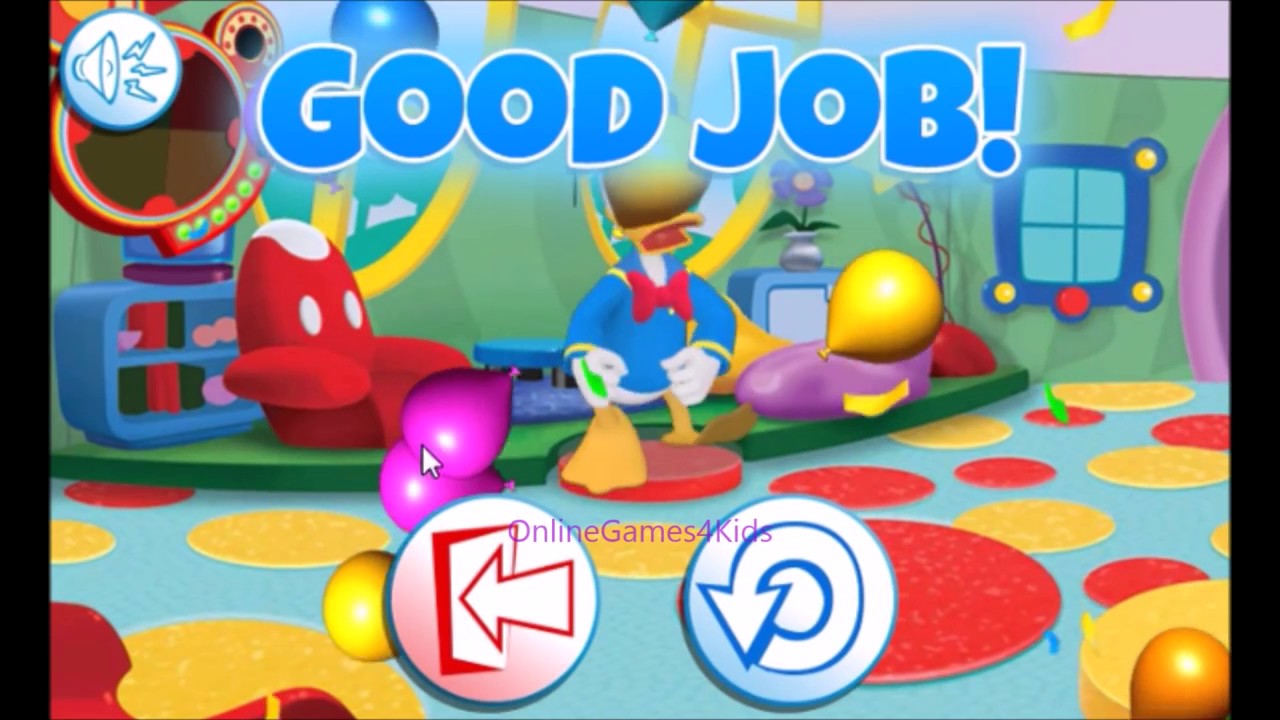 01 Donald's Dance & Wiggle Mickey Mouse Clubhouse Games YouTube - YouTube
