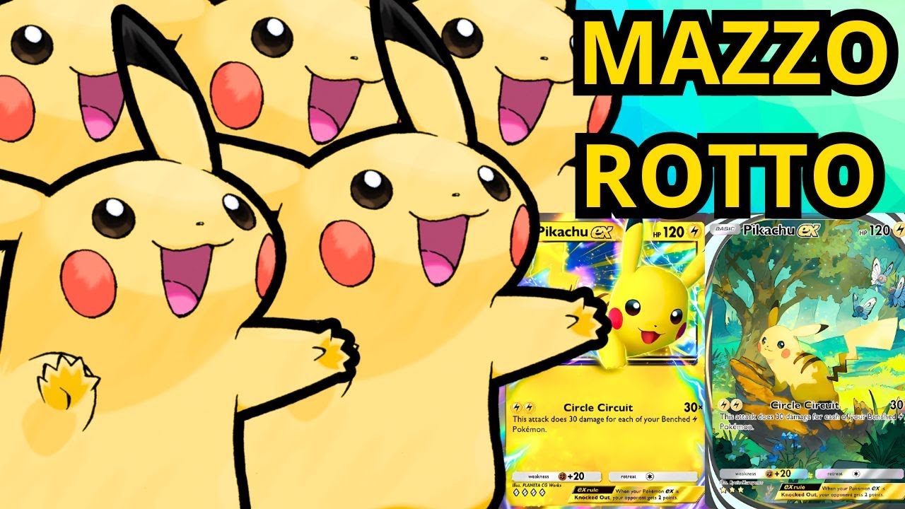 MAZZO PIKACHU SHOWCASE POKEMON TCG POCKET! IL MAZZO MIGLIORE? - YouTube