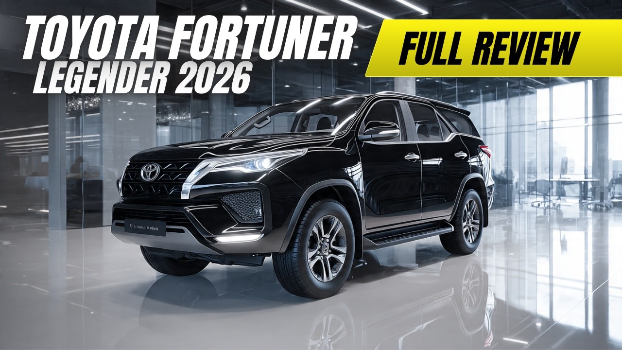 New Toyota Fortuner Legender 2026 - Interior and Exterior Walkaround ...
