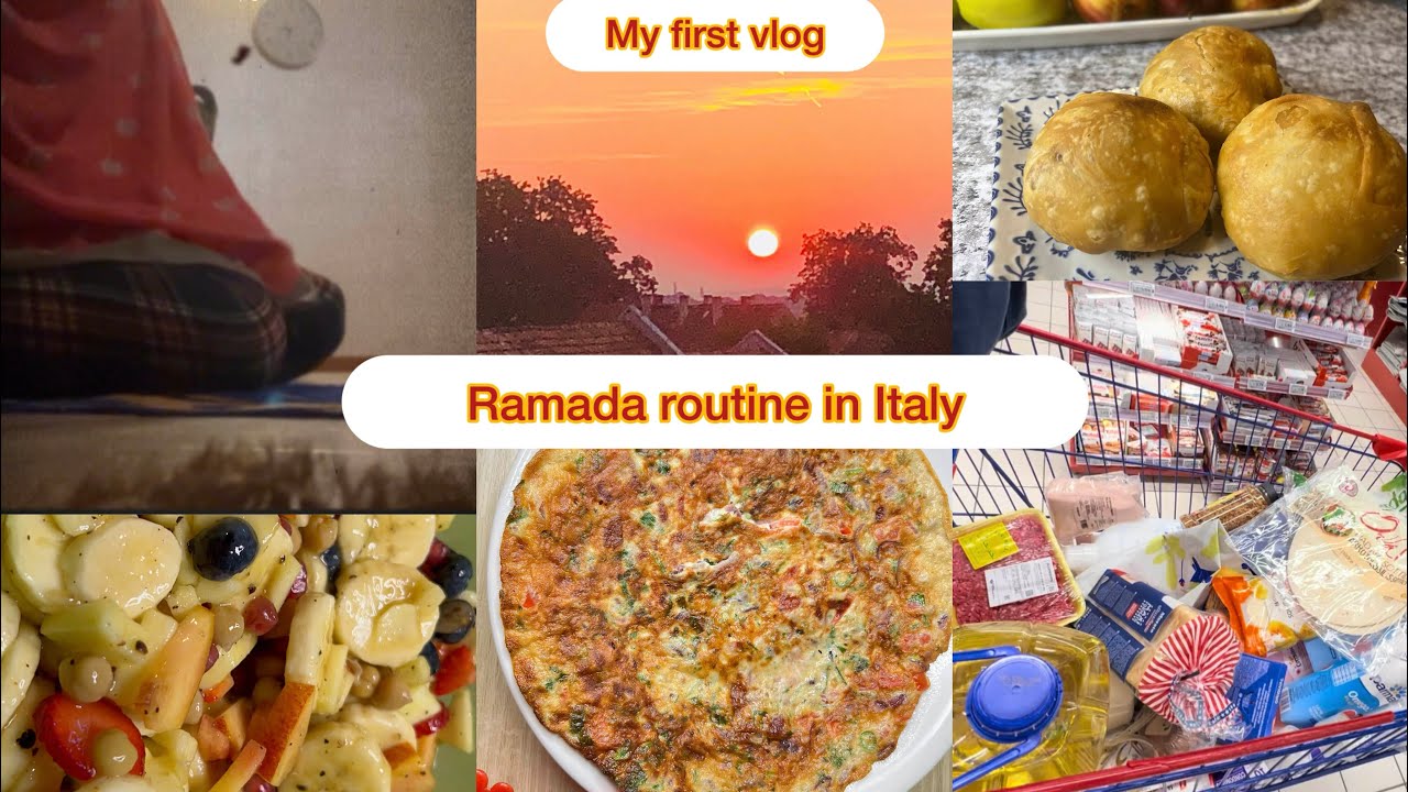 RAMADAN Morning Routine |My First Vlog | Daily Vlog In Italy - YouTube