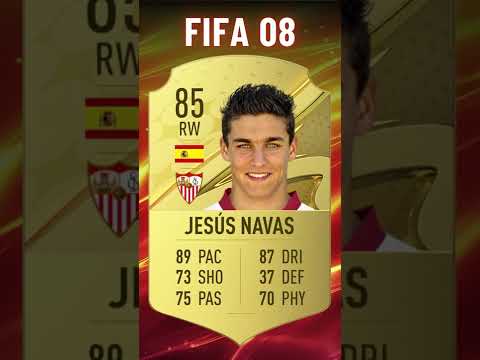 Jesus NAVAS FIFA Evolution 🇪🇸 Fifa 07 - Fifa 23
