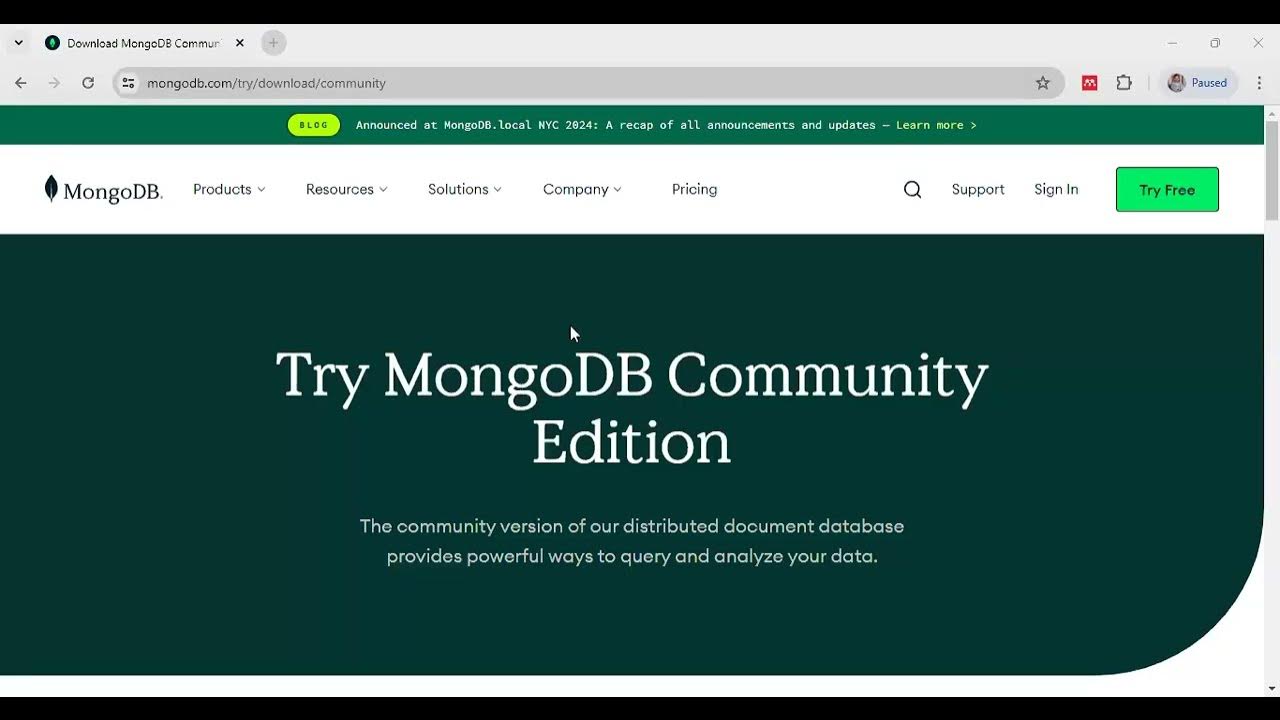 MongoDB Setup for beginner - YouTube