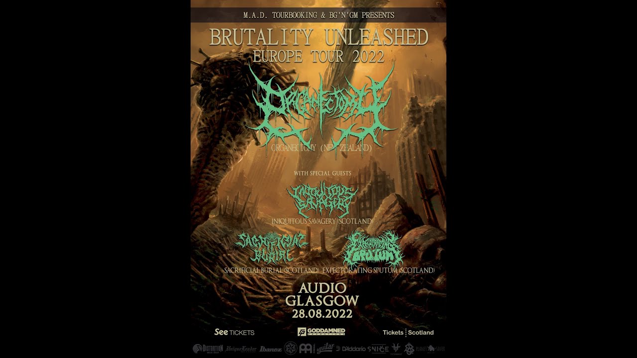 Expectorating Sputum (SCO) - Live at Audio, Glasgow 28th August 2022 ...