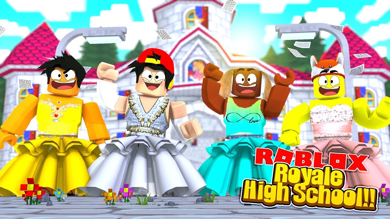 ROBLOX - PRINCESSES OF ROYALE HIGH SCHOOL!!! - YouTube