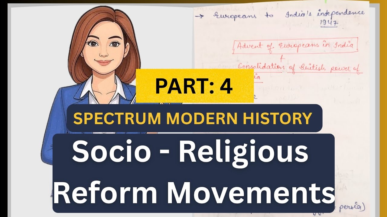 Socio - Religious Reform Movements Part : 4 | Modern History Spectrum ...