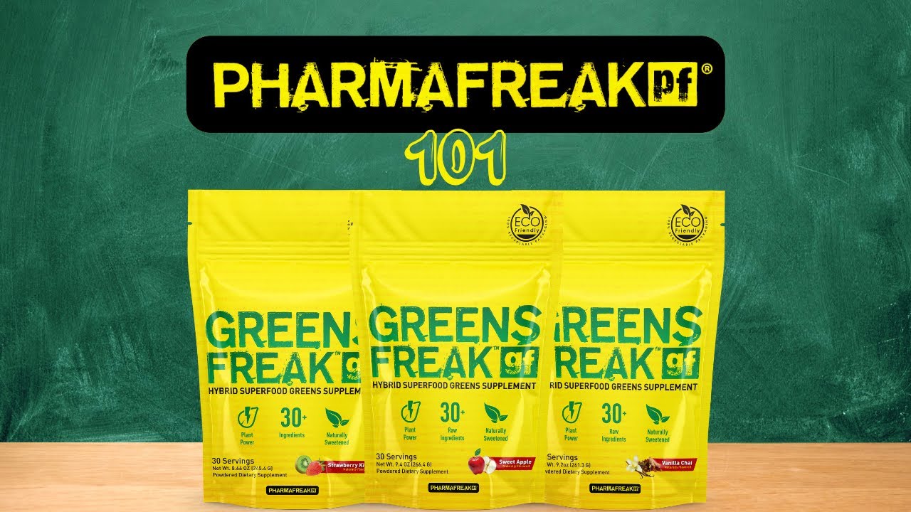 PharmaFreak 101: Greens Freak - YouTube