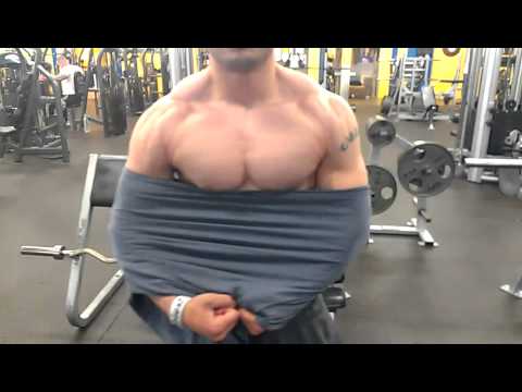 Flexing chest - YouTube