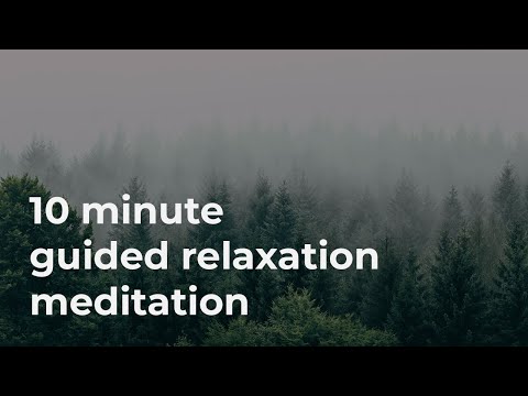 10 Minute Guided Meditation for Relaxation (No Music, Voice Only)