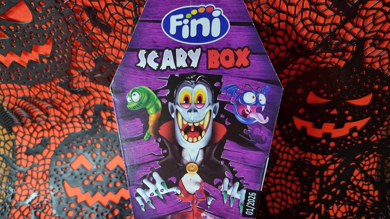 ASMR Scary Box ⚰️ 🧛🏻 Fini per Halloween 🎃 con Spaventose Dolcezze 🍬🍡🍭 - YouTube