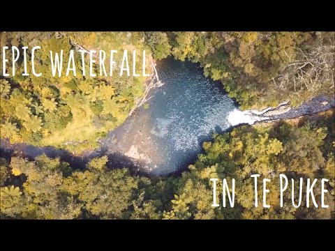 Raparapahoe Falls - Te Puke - YouTube