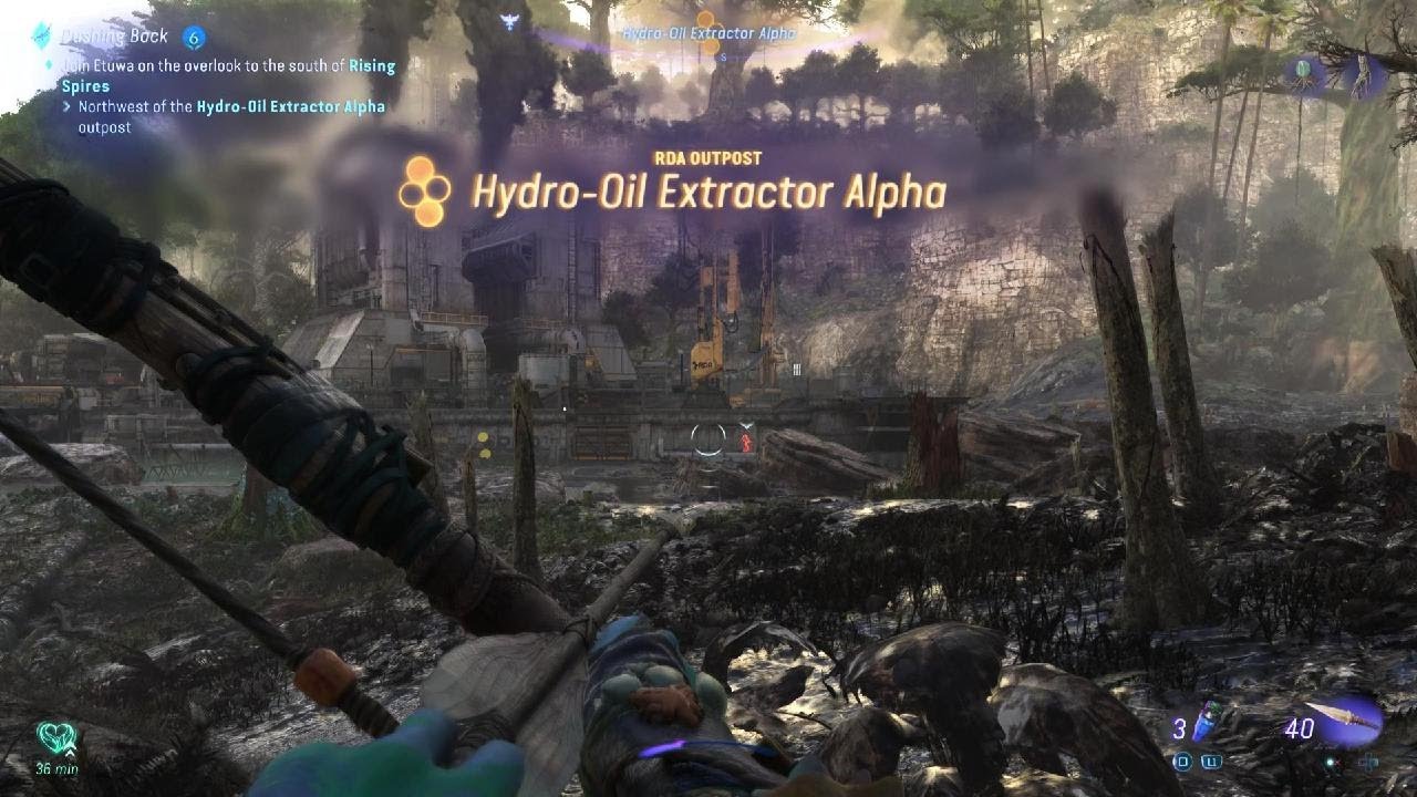 Avatar: Frontiers of Pandora hydro oil extractor alpha RDA outpost ...