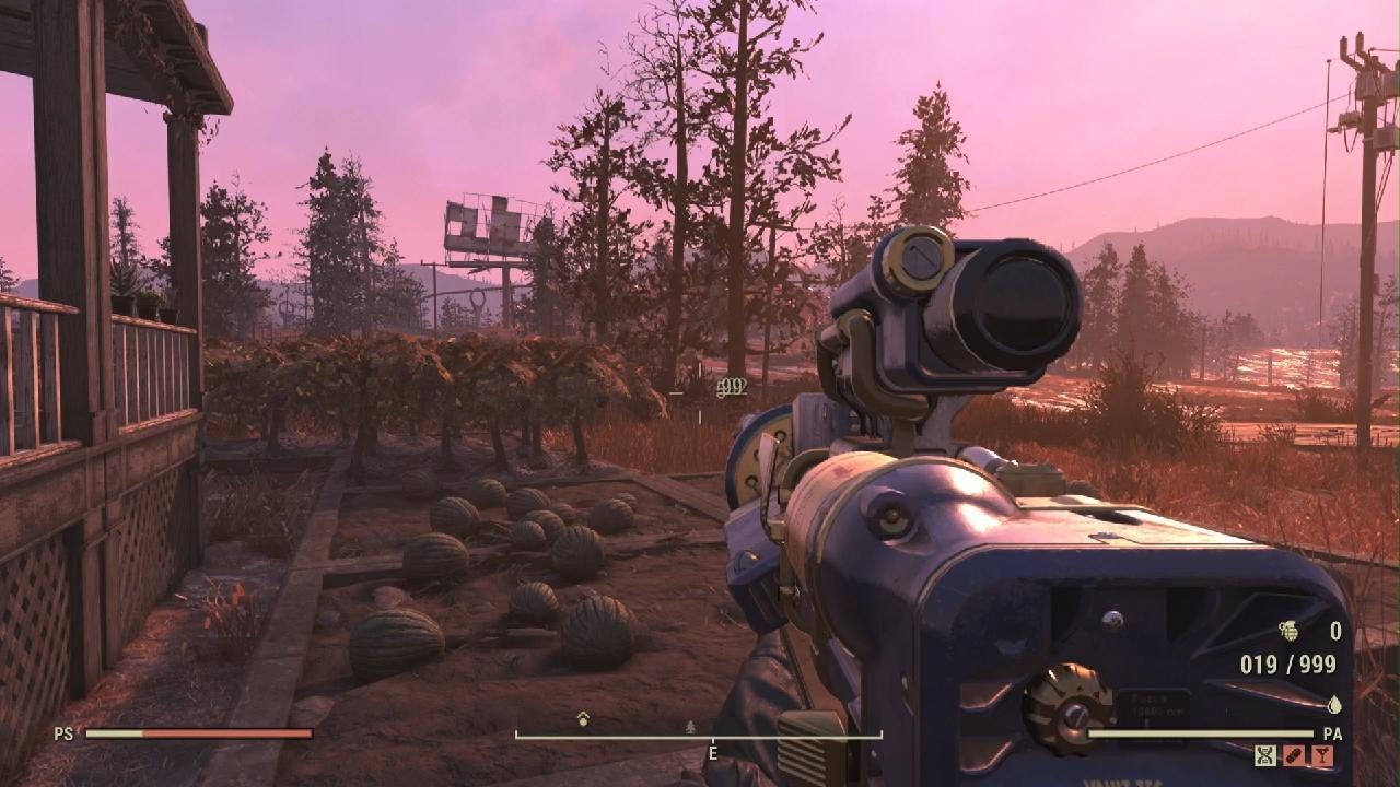 Fallout 76 - Testing Enclave turrets - YouTube