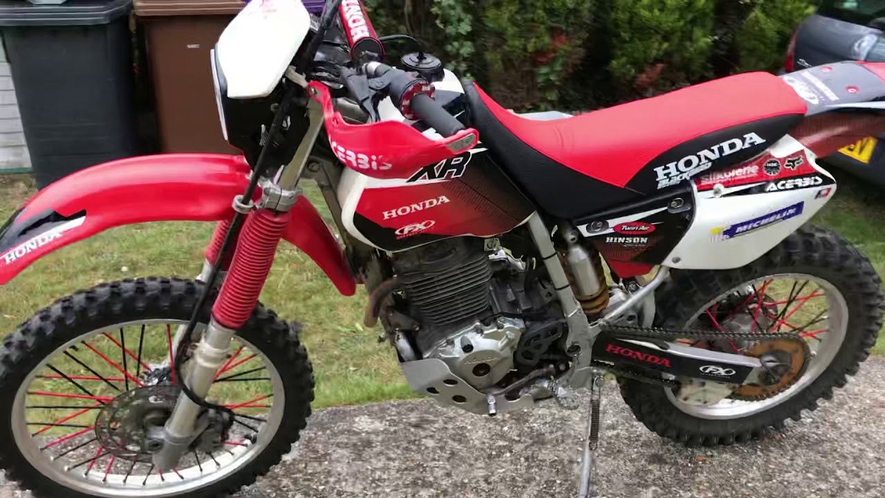 SOLDHonda XR 400r 98 for sale on eBay uk - YouTube