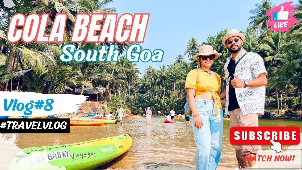Kayaking At Cola Beach Goa || Best Hidden Beach of South Goa || South ...
